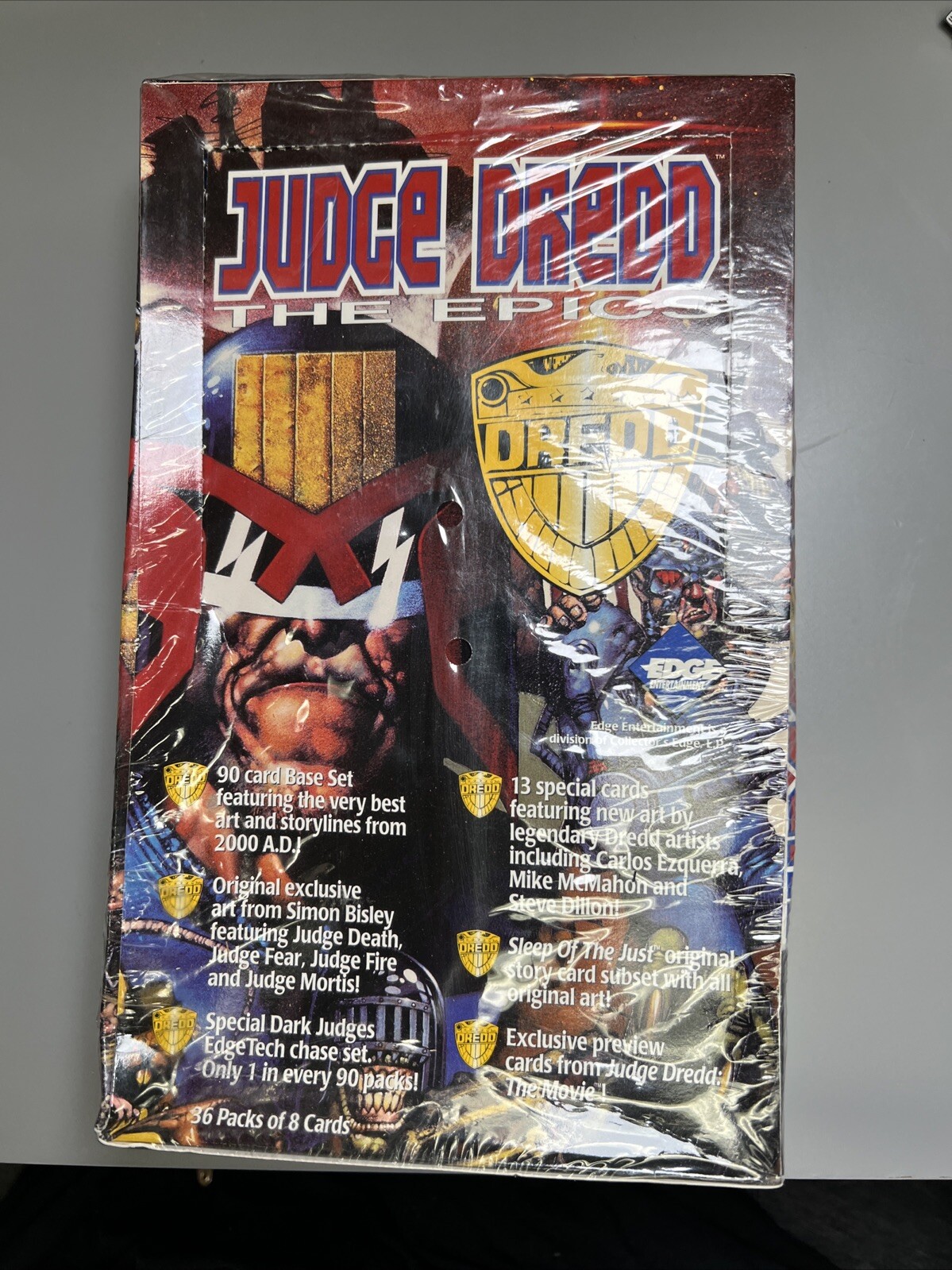 Judge Dredd - The Epics - cards - Sealed Box - set has special cards | eBay