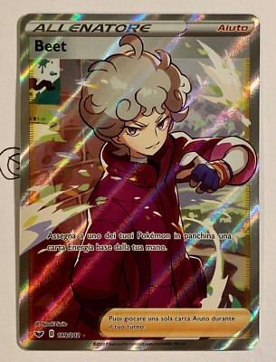 Pokemon Beet 199/202 Ultra Rara Holo Full Art Mint/NM Ita | eBay