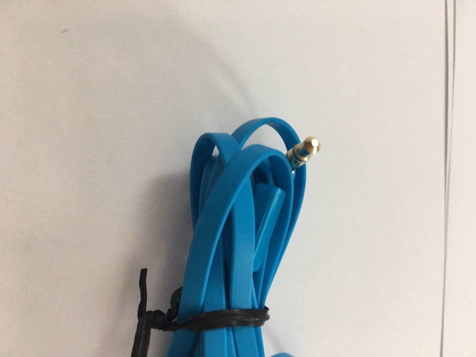 Nokia Monster CA-196U Blue Gold 3.5mm to 3.5mm AUX Cable Genuine ...