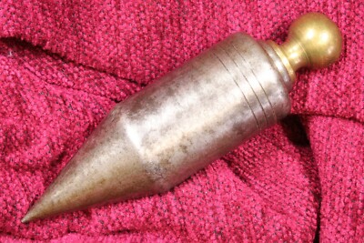 Iron instrumental plumb. S.XX Instrumental iron plumb bob. | eBay