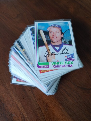 Carlton Fisk Baseball Card Lot - 100+ Cards - All White Sox | eBay