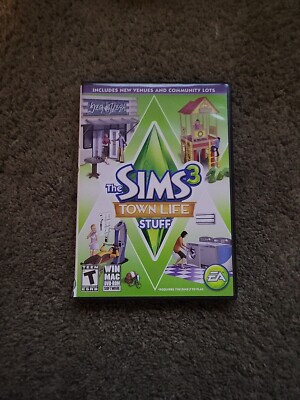 Sims 3: Town Life Stuff (Windows/Mac, 2011) 14633195798| eBay