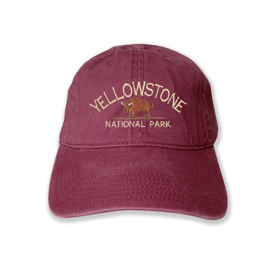 Yellowstone National Park Embroidered Cap hat baseball hat travel hat ...