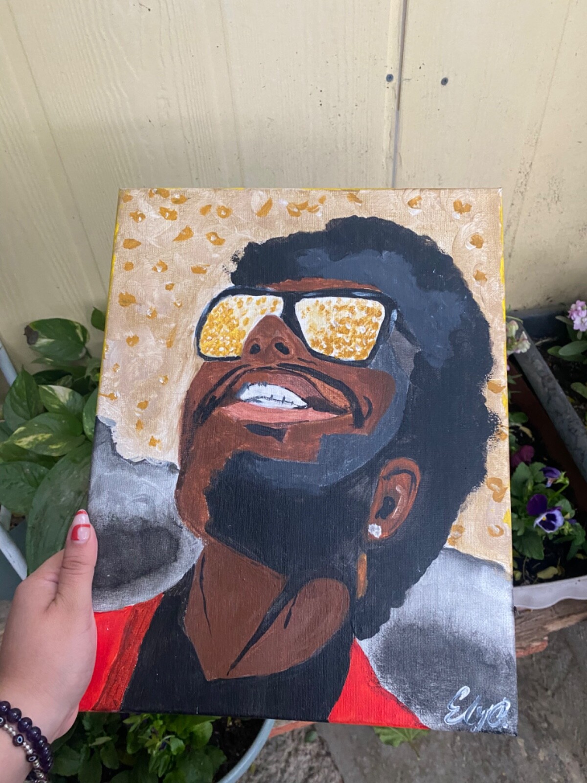 The Weeknd Blinding Lights acrylic paintings 11”x 14”on canvas hand ...