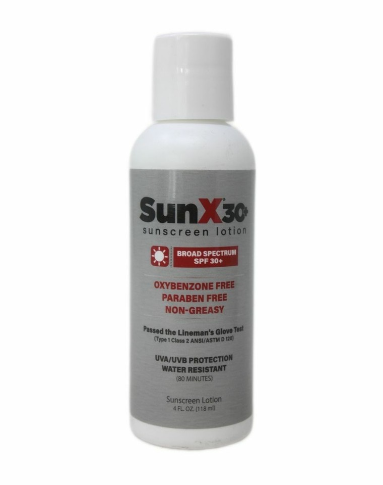 SunX 30+ Broad Spectrum Sunscreen Lotion SPF30 Water Resistant 4fl oz ...