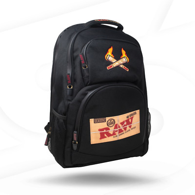 RAW Rolling Papers Black Bakepack (Backpack) | eBay