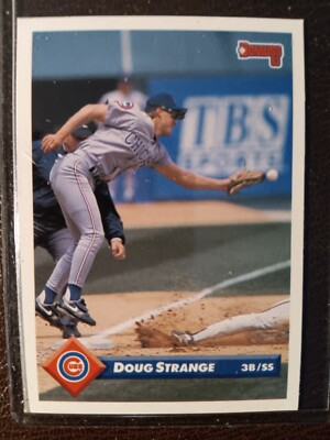 DOUG STRANGE CHICAGO CUBS 1993 DONRUSS BASEBALL CARD #136 | eBay