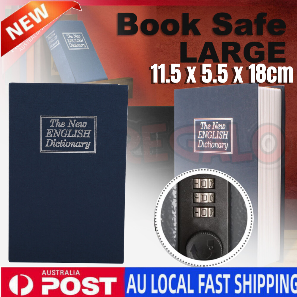Dictionary Small Book Safe Box Secret Security Cash Money Jewellery ...