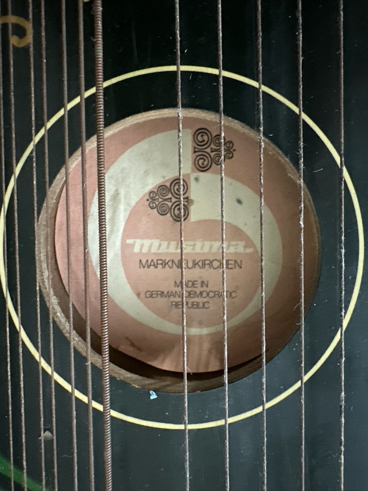 Antique Musima Markneukirchen Zither Harp Made in the German Democratic ...