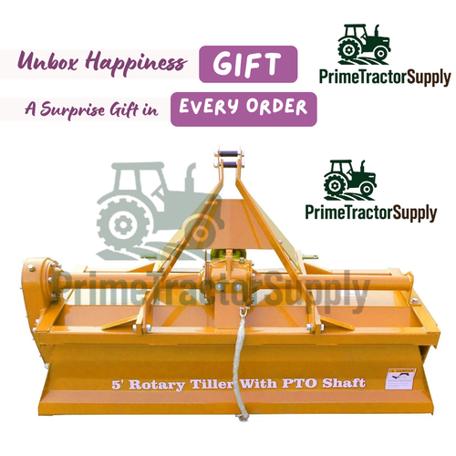 Sigma 5 Rotary Tiller Point CAT Hitch Tractor PTO Gear Drive Pickup ...