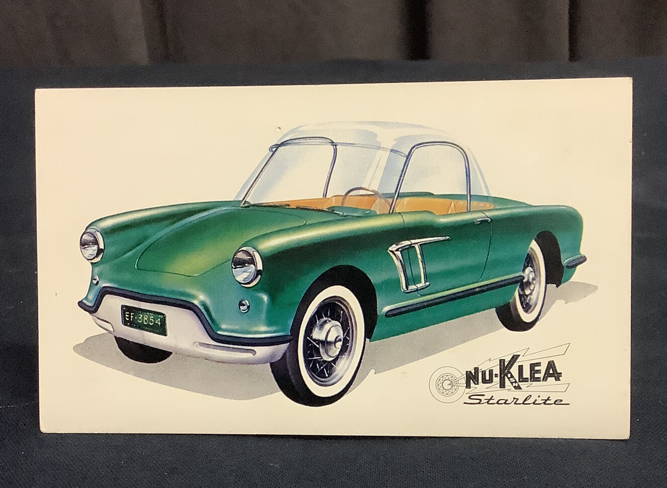 Rare 1959 NU KLEA STARLITE Electric Car Microcar Original Promotional ...