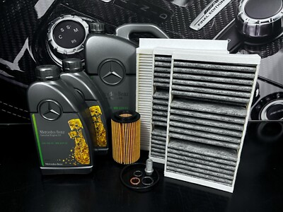 Genuine Mercedes-Benz W166 ML GLE 250d Oil, Pollen Filter & Engine Oil ...
