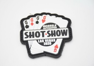 GEISSELE AUTOMATICS SHOT SHOW 2020 LAS VEGAS 2020 PVC PROMO PATCH/LOGO ...