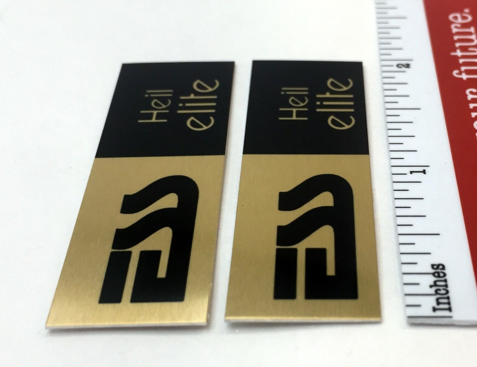 ESS Heil Elite Speaker Badge Logo Emblems Pair Free Shipping | eBay