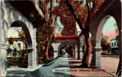 Glenwood Mission Inn Arch Riverside California CA postcard | eBay