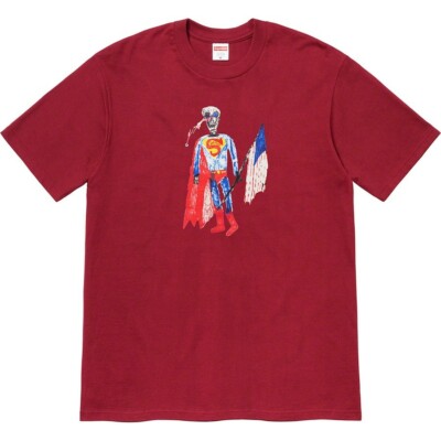 Supreme Skeleton Tee Size XL Cardinal/Red SS21 *Fast Shipping* Original ...
