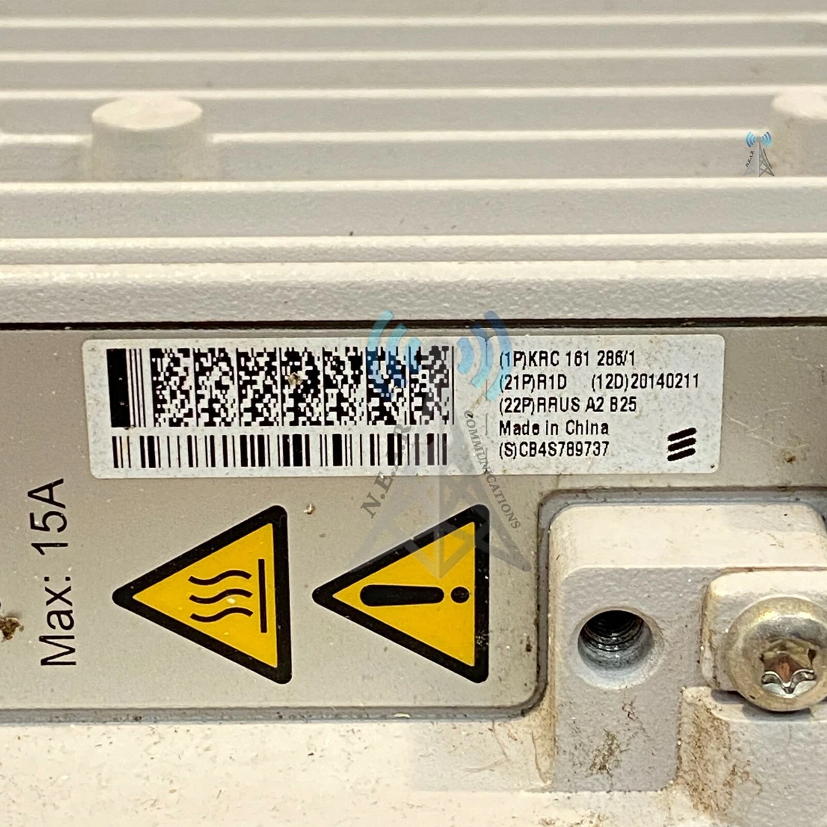 Source KRC 161 282/2 RRUS 12 B3 Ericsson 4G RRU Ericsson 4G