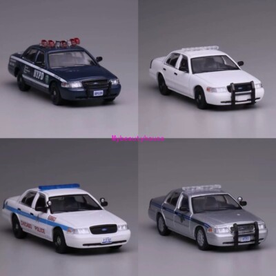 1:64 596 Police Crown Victoria CV EN114 Sedan Model Diecast Metal Car ...