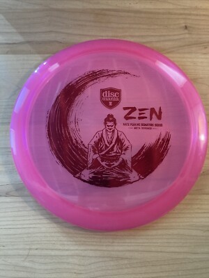New Discmania ZEN 1 Nate Perkins Meta Essence 172 g Pink w/Red Metallic ...
