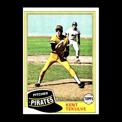 Kent Tekulve 1981 Topps Pittsburgh Pirates #695 Nice! | eBay