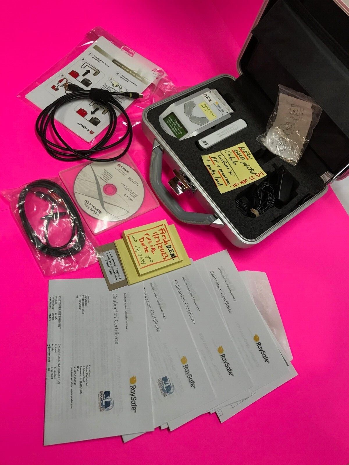 2023 2024 Unfors Xi Xray Mammography test meter kit RTI Radcal Raysafe ...