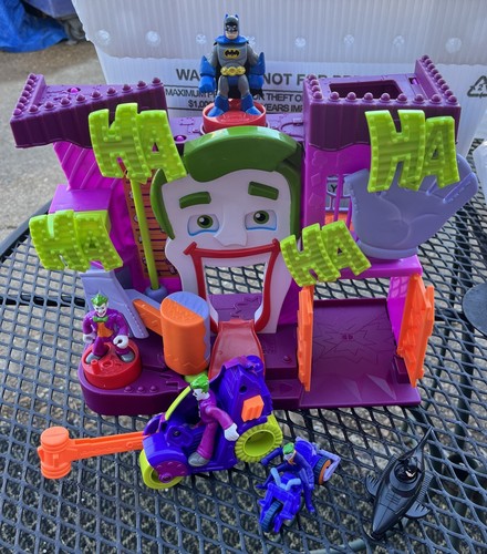 Mattel 2014 Imaginext Joker Laff Factory Funhouse Characters & Access ...