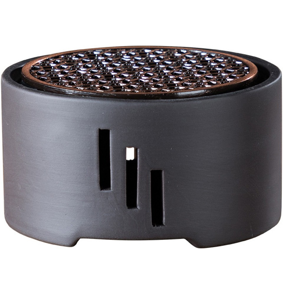 Stainless Steel Teapot Warmer Base Metal Heater for Home Office Tea ...