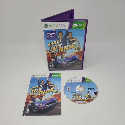 Kinect Joy Ride Xbox 360 Kinect Game Complete Tested Working | eBay