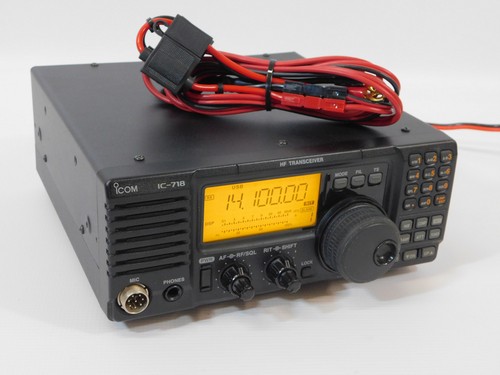 Icom IC-718 Ham Radio Transceiver + DC Power Cable (works well) | eBay