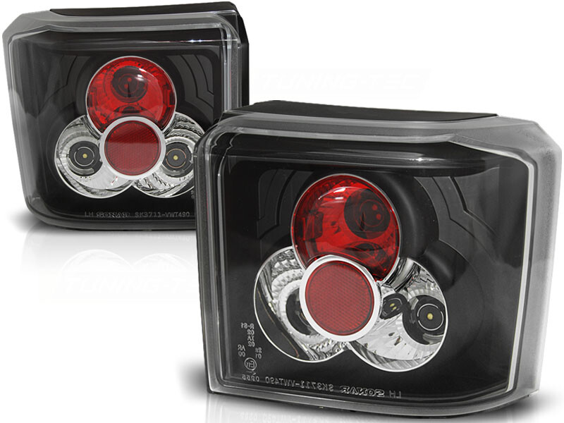 SET REAR LIGHTS TAIL REAR LTVW73 For VW T4 1990-2003 BLACK | eBay