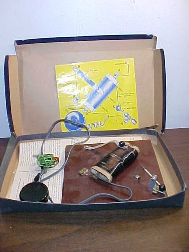 Vintage Cub Scout Crystal Radio In The Original Box | eBay