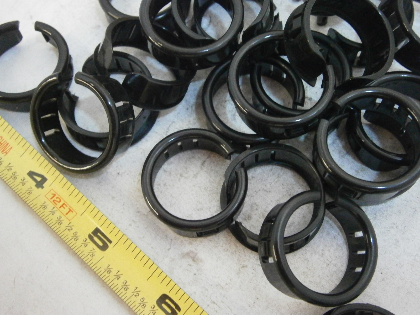 Heyco 2878 Open/Closed Bushings OCB 1000 for 1" Hole Nylon Black Lot of ...