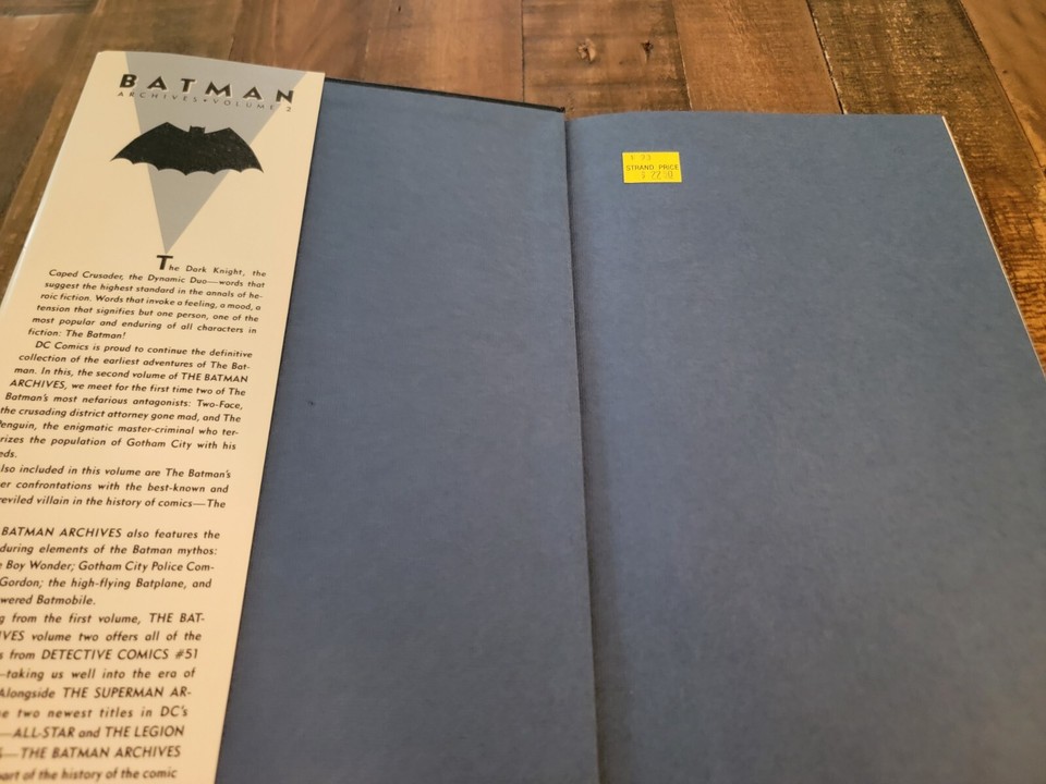 DC ARCHIVE EDITION: BATMAN: THE DYNAMIC DUO VOL 1 & 2, 1ST PRINT | eBay