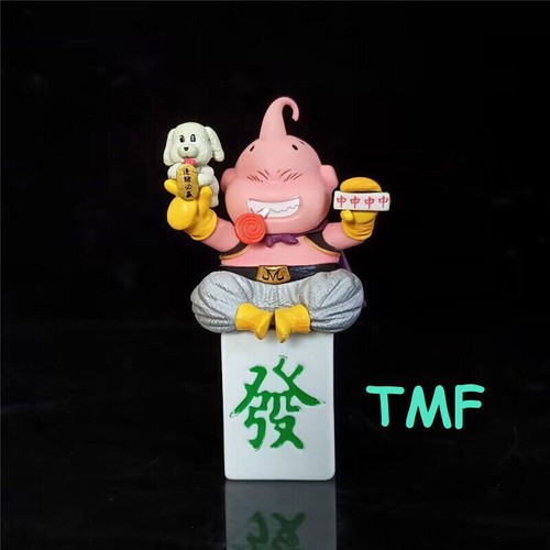 Anime Dragon Ball Z GK Majin Buu Boo Mahjong 4.5'' PVC Model Statue Toy ...