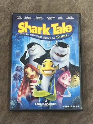 Shark Tale DVD DreamWorks Widescreen Edition Will Smith De Niro ...