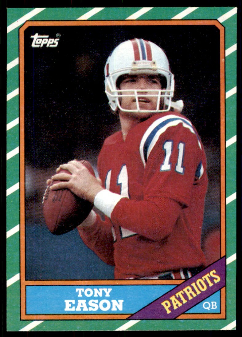 1986 Topps Tony Eason New England Patriots #30 | eBay