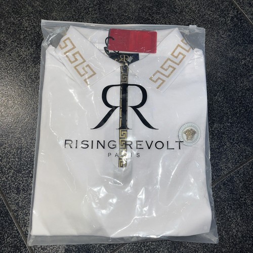 Rising Revolt Paris Men’s Polo Shirt Size L New | eBay