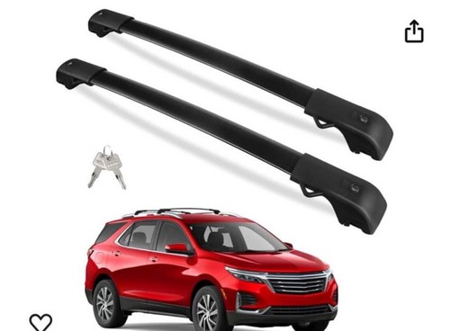 GM Roof Rack Cross Rail Package 84202844 2018-2023 Chevy Equinox GMC ...