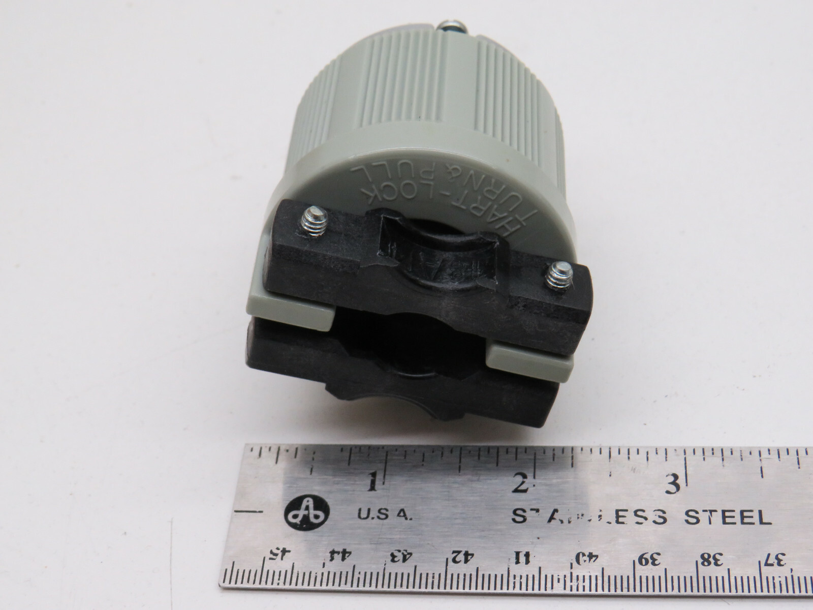 Arrow Hart-Lock 6242 Twist Locking Plug 20A 125/250V 3-Pole 3-Wire NEMA ...