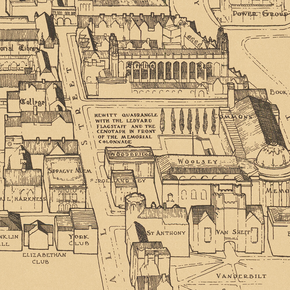 Yale College Campus Map Where Can I Find The Pierson Grad Affiliates?