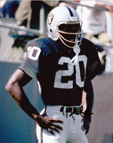 Oakland Raiders NEAL COLZIE autograph signed auto 8x10 Super Bowl XI ...