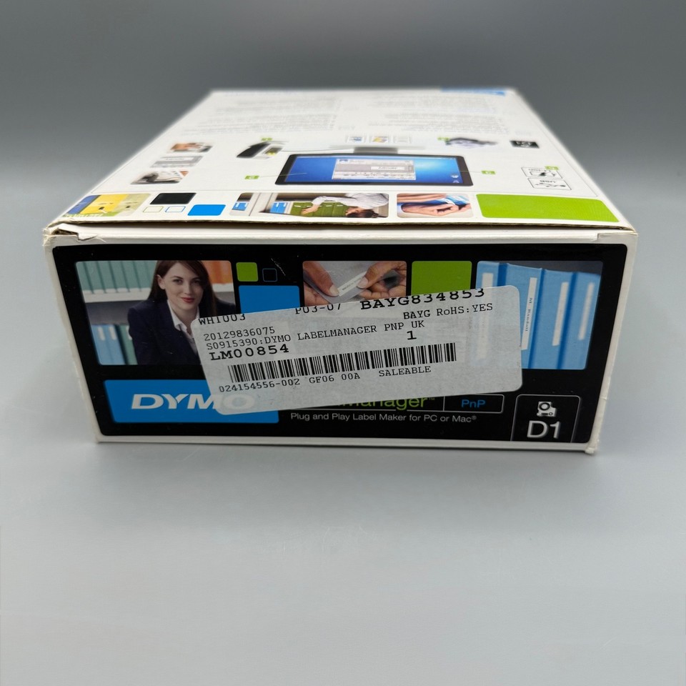 DYMO Label Manager Plug N Play PnP Label Printer Thermal D1 Labels USB ...