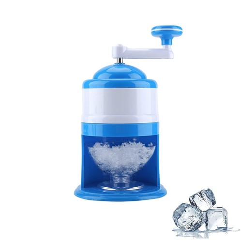 Ice Shaver Machine with Ice Cube Trays, Manual Crushed Ice Maker Snow ...