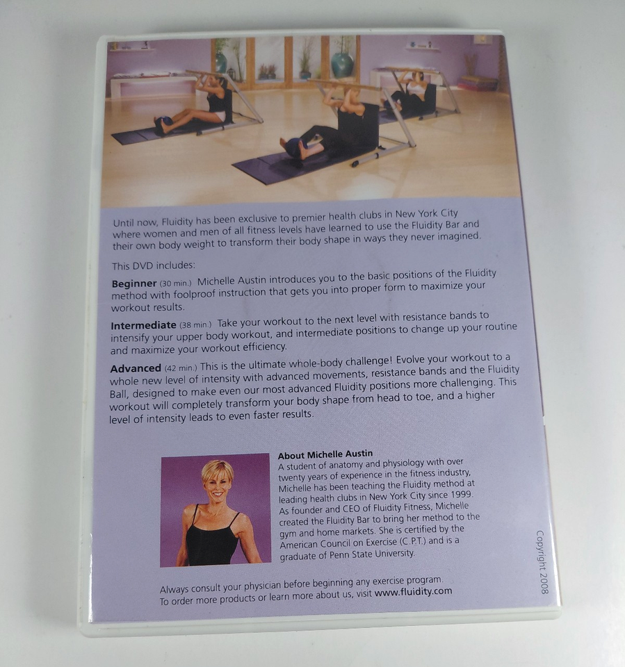 Fluidity with Michelle Austin Beginner Intermediate Advanced Barre ...