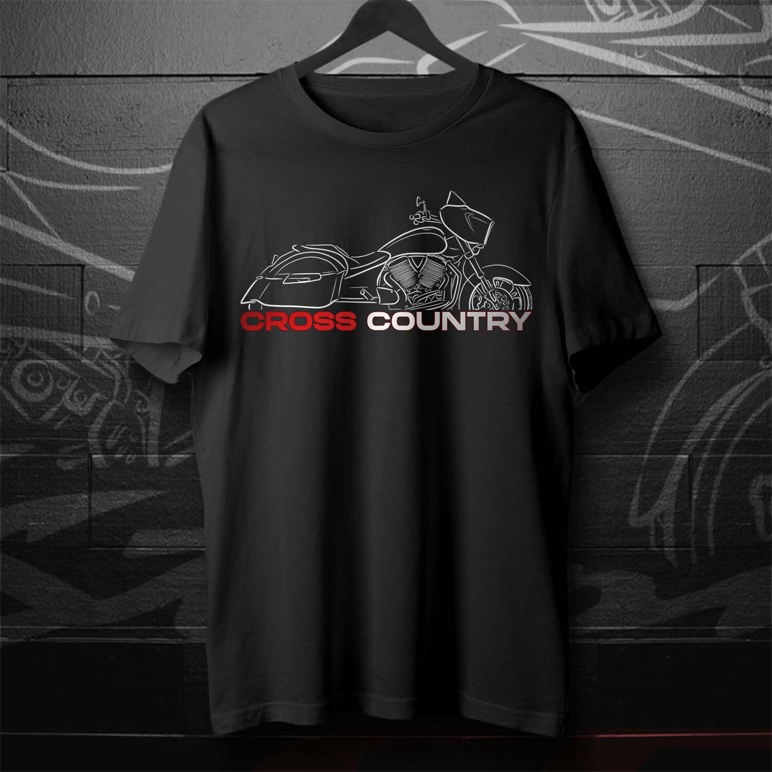 Victory Cross Country 2010-2018 Bagger T-Shirt for Bikers | eBay
