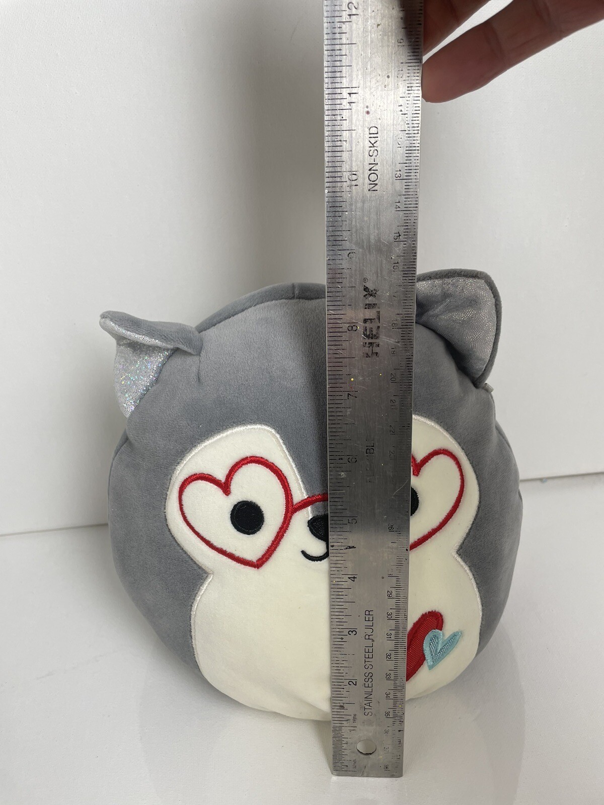 Squishmallows 8" RYAN THE HUSKY Valentine Ultra Soft Huggable Plush | eBay