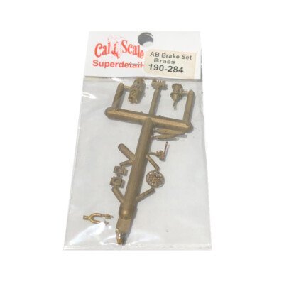 NEW Cal Scale 190-284 Air Brakes Westinghouse "AB" Brass Set HO Scale ...