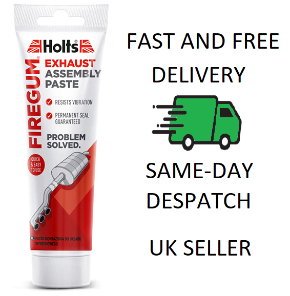 Holts Firegum Exhaust Silencer Pipe Assembly Paste Sealant Jointing ...