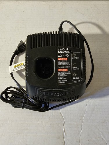 Craftsman 7.2 - 24 Volt 1 Hour Battery Charger Model 1425301 | Tested ...