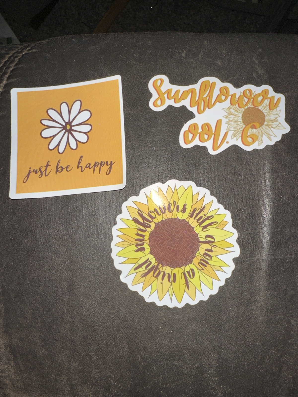 Sunflower And Daisy LAPTOP / CUP Stickers… 3E- Buy 3 Get 1 Free | eBay